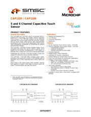 CAP1105-1-AIA-TR Datasheet PDF | Microchip - AiPCBA