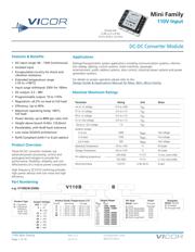 V110B48C150BF2数据手册Datasheet - - 百芯智造