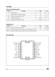 TDA7266D13TR Datasheet PDF | ST Microelectronics - AiPCBA