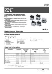 G7L-1A-TUB-J-CB-DC12 Datasheet PDF | Omron - AiPCBA