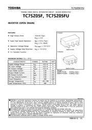 TC7SZ05FU Datasheet PDF | Toshiba - AiPCBA