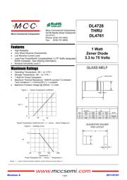 DL4729C-TP Datasheet PDF | Micro Commercial Components - AiPCBA