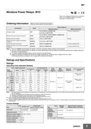 MY2 AC24 (S) Datasheet PDF | Omron - AiPCBA