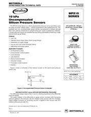 MPX10GP Datasheet PDF | Motorola - AiPCBA