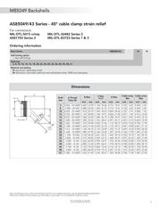 M85049/43-22W数据手册Datasheet - 苏里奥 - 百芯智造
